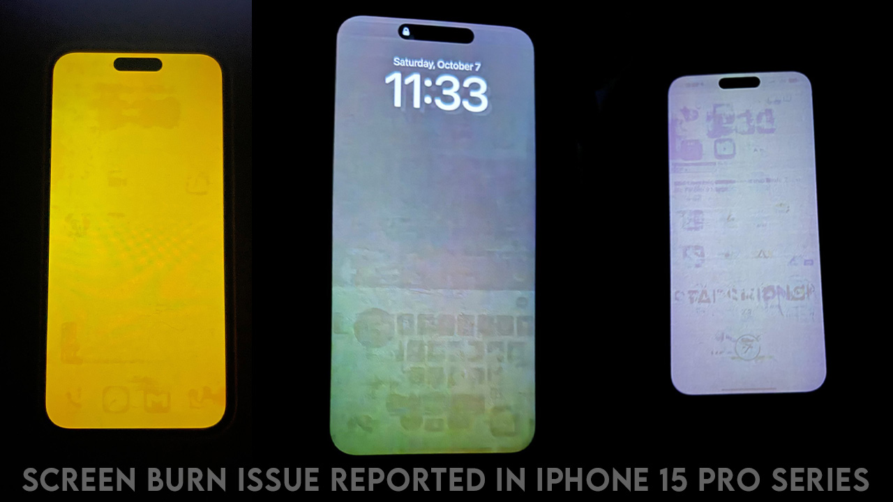 iPhone 15 Pro users troubled by a new 'screen burn' problem - HUM News ...