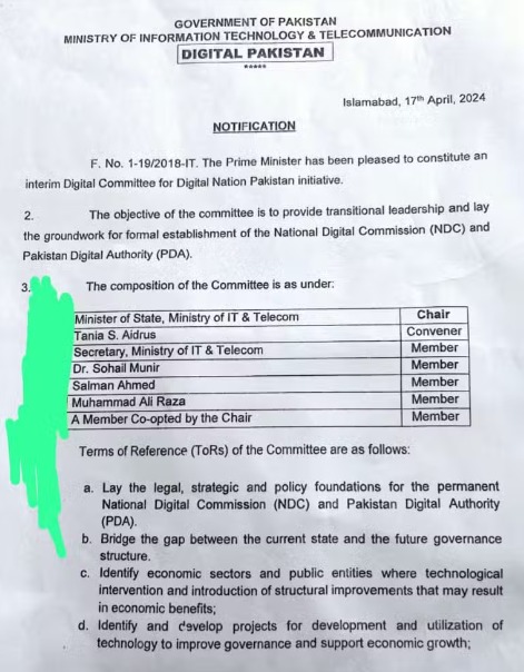 Tania Aidrus to spearhead Pakistan's digital revolution once again ...