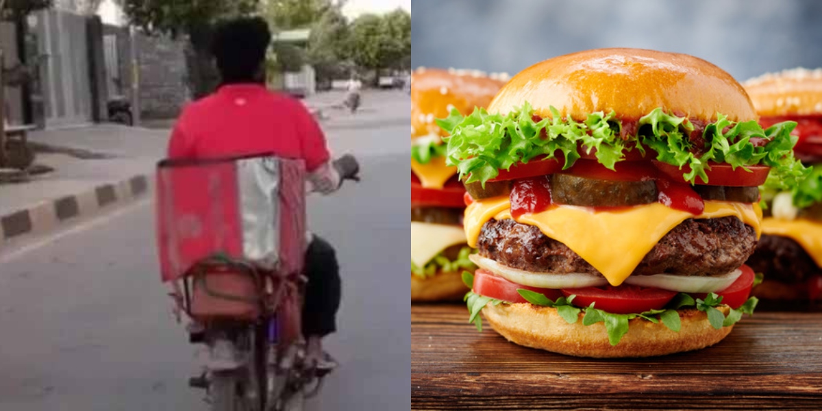 Robbers in Faisalabad steal cash, 12 burgers from delivery boy - HUM ...
