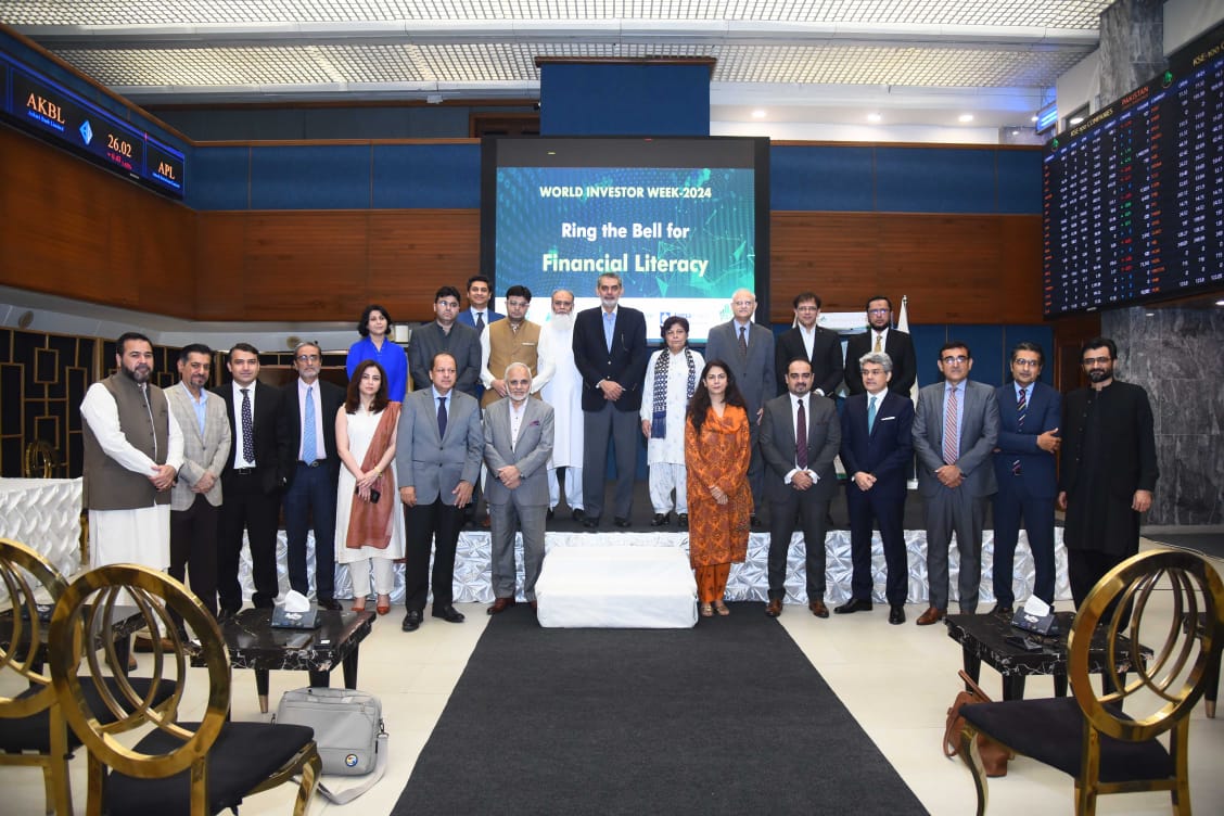 World Investor Week 2024 marked at PSX with a gong ceremony - HUM News ...