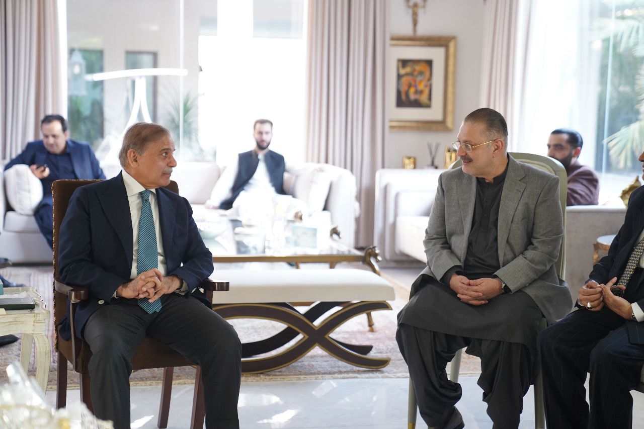 PM Sharif and Sharjeel Memon discuss national and provincial matters at ...