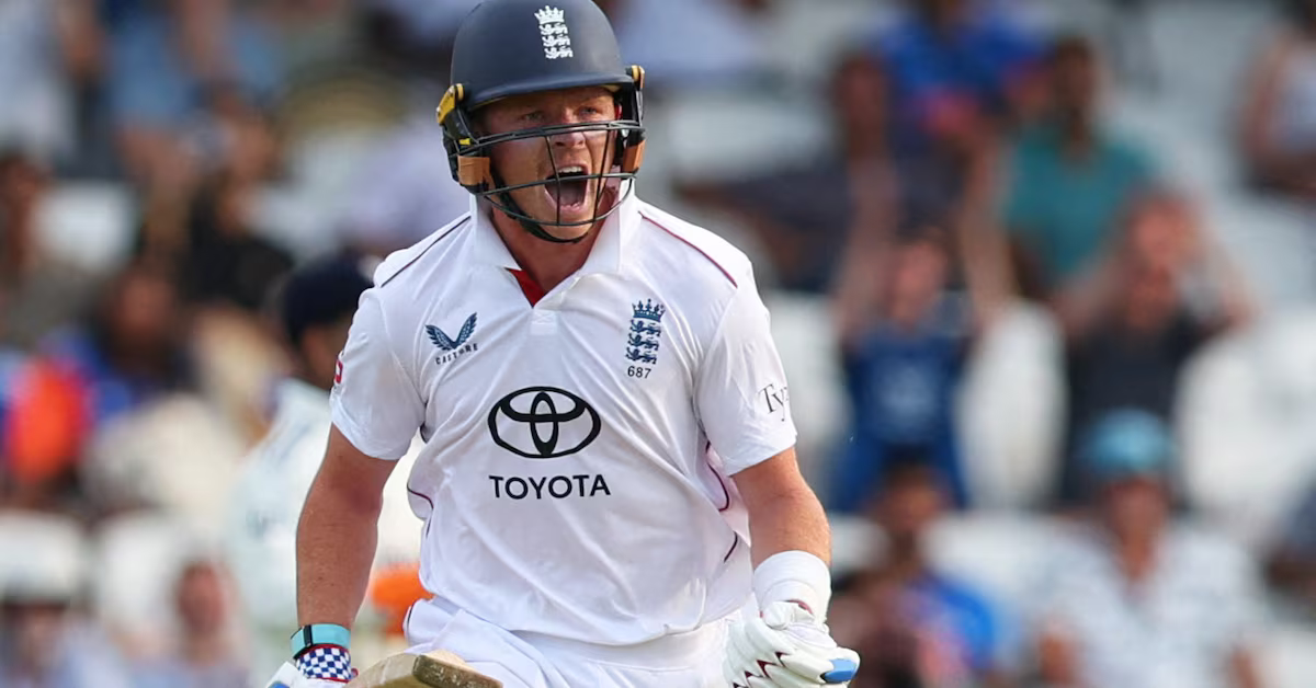 Ollie Pope proves his worth as England number three - HUM News English