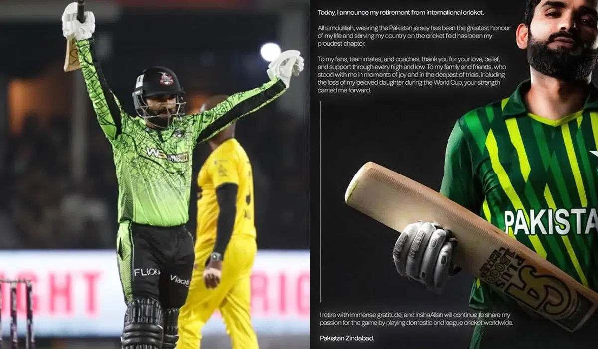 Asif Ali bids farewell to international cricket Sport - HUM News English